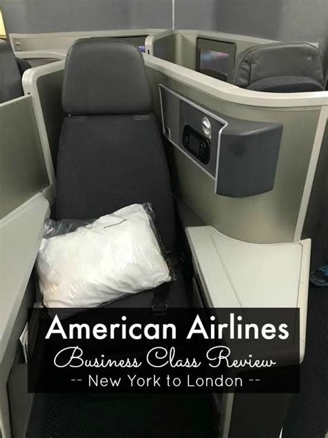 An American Airlines Business Class Review With New York To London Seat