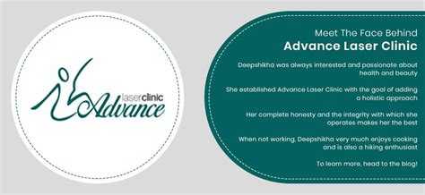 Meet The Face Behind Advance Laser Clinic