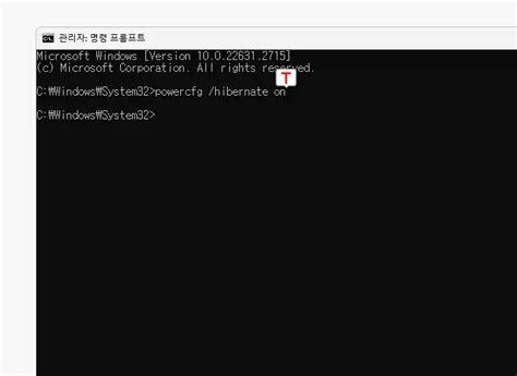 Windows 제어판 최대 절전 모드 옵션이 없을때 강제로 활성화하기 SoEasyGuide