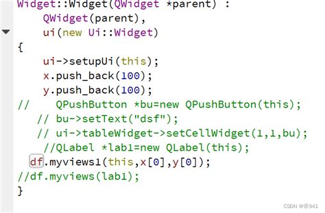 Qt用代码生成控件在主窗口显示qt代码生成控件 Csdn博客