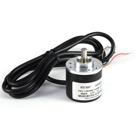 Encoder 600 P R Photoelectric Incremental Rotary 5 24v Ab Two Phases 6mm Shaft Microchiplk