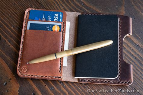 Micro Notebook Wallet Park Sloper Junior For Fisher Space Pen Bullet
