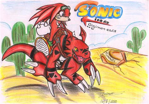 Sonic Ridersdigimon Race By Darkicetheblackwolf On Deviantart