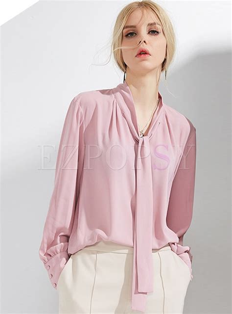 Casual Chiffon Long Sleeve Blouse Chiffon Blouse Long Sleeve Chiffon Long Sleeve Fancy Tops