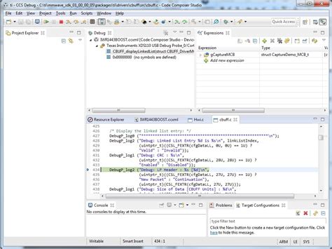 IWR BOOST How To Load Demo Via CCS Sensors Forum Sensors TI E E Support Forums