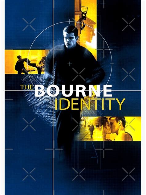 The Bourne Identity Poster For Sale By Posterdise Redbubble