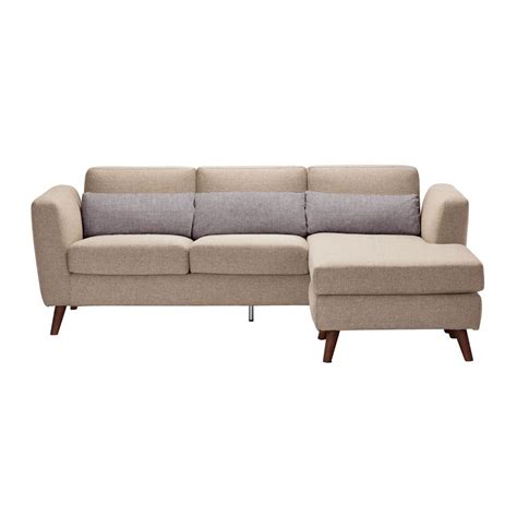 Aurelle Home Mid Century Modern Sectional Sofa Overstock