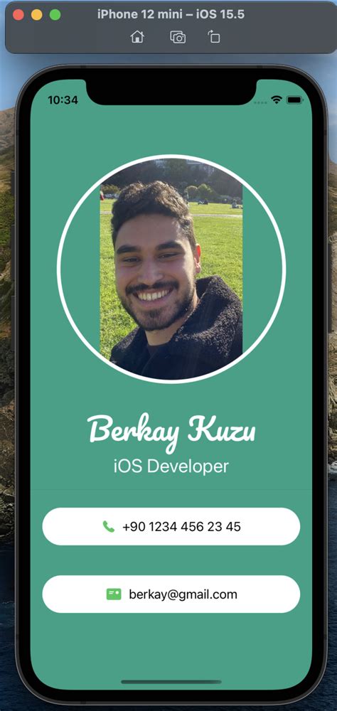 GitHub Berkay Kuzu BerkayCard SwiftUI