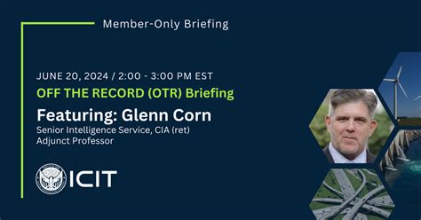 June Off The Record Otr Ebriefing Icit