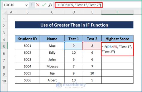 how to use greater than or equal to in the if function 3 examples