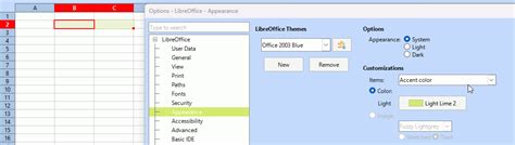 Calc How To Change Color Of Selected Rows Or Columns By