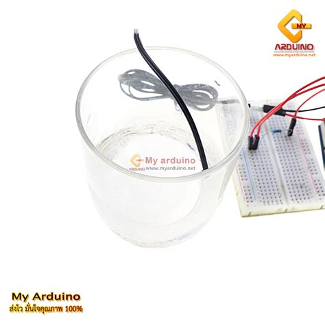 สอนใช้งาน Arduino Analog Thermistor Temperature Sensor Waterproof Ntc 10k เซ็นเซอร์วัดอุณหภูมิ