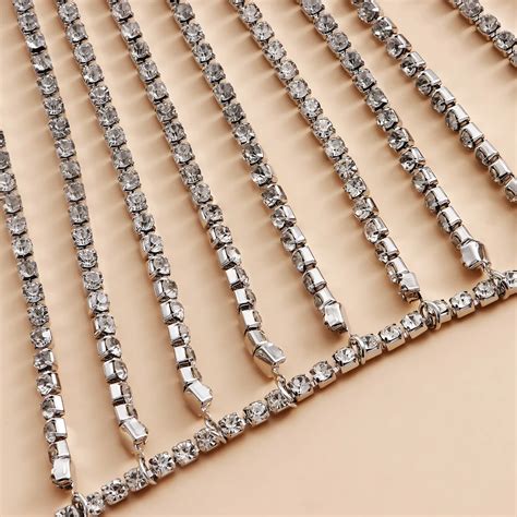 Sexy Diamond Bra Chain Body Jewelry For Party
