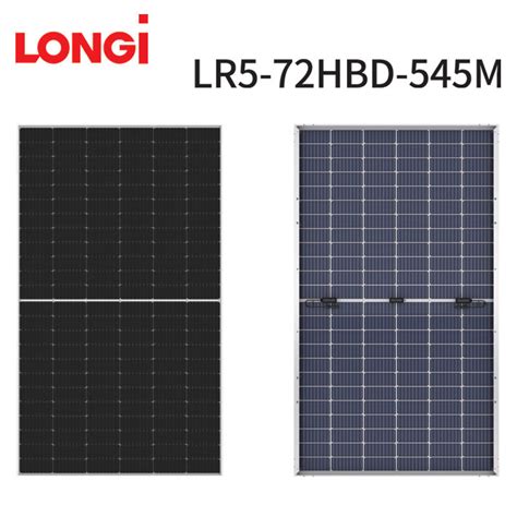 Longi Dual Glass Lr Hbd M Roof Solar Panels For Home House PV Modules PV Modules