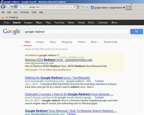 How To Remove Any Browser Redirect Virus WinTips Org