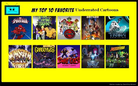 My Top 10 Favorite Underrated Cartoons By Jackskellington416 On Deviantart