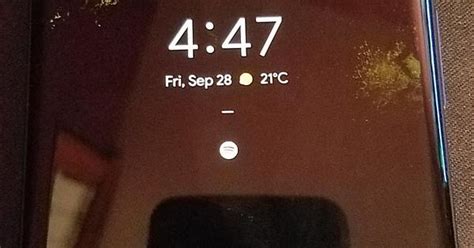 Ambient Display Pixel 2 Xl Having A Software Issue With The Pixel 2 Xl