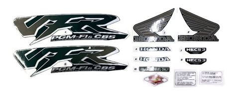 Honda Vfr 800 Fi 1998 2001 Green Fooqs Motorcycle Stickers