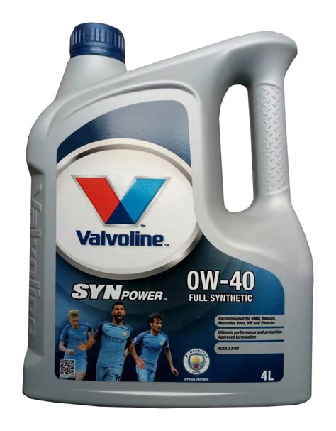 ᐉ Моторное масло Valvoline Synpower 0W-40 4 л