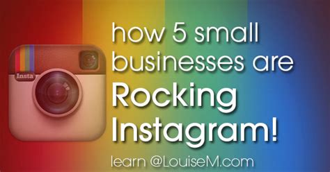 5 Small Businesses Rocking Instagram Marketing