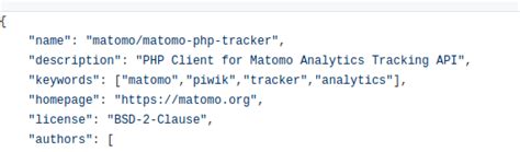 licence mismatch · issue 93 · matomo org matomo php tracker · github