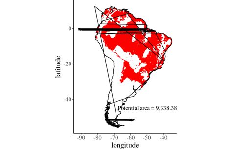 r trying to create continent map for south america but geom polygon
