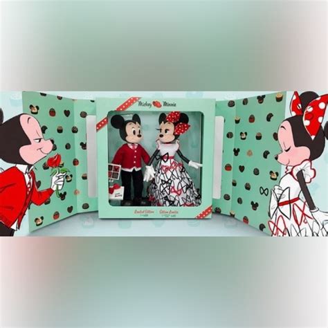 Disney Other Disney Limited Edition Mickey And Minnie Mouse Doll