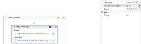 Issue While Using Merge Data Table Activities Uipath Community Forum