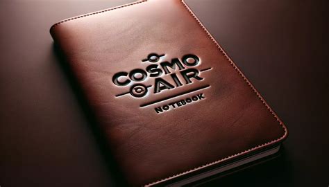 Cosmo Air Notebook The Leather Ts