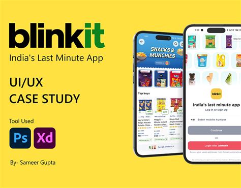 Blinkit User Interface Projects Photos Videos Logos Illustrations And Branding Behance