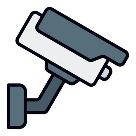 Monitoring Camera Generic Color Lineal Color Icon Freepik