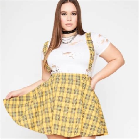 Dolls Kill Skirts Dolls Kills Wildcat Suspenders Skirt Poshmark