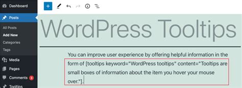 How To Add Tooltips In Your WordPress Posts And Pages Simple