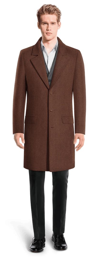 Houndstooth Overcoat