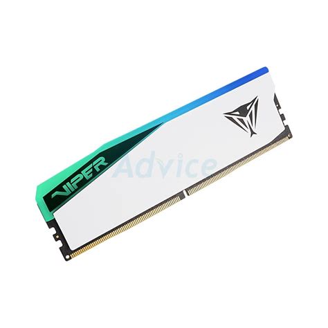 Ram Ddr5 6200 32gb 16gbx2 Patriot Viper Elite 5 Rgb White Pver532g62c42kw