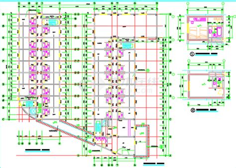 某地大酒店全套建筑cad设计施工图酒店土木在线
