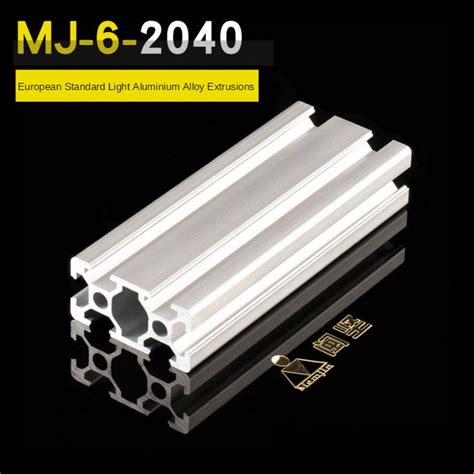 2040 Aluminum Profile Extrusion European Standard Anodized Linear Rail Aluminum Extrusion 4020