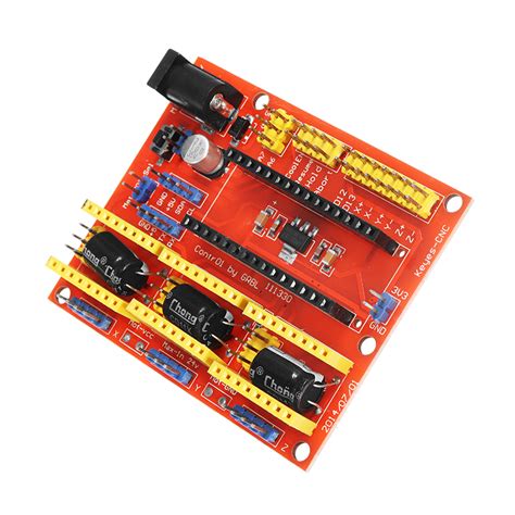 3d Printer Cnc Shield V4 Expansion Board For Arduino Ielectrony