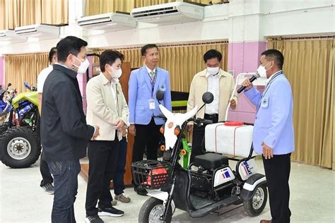 “อรพินทร์” เลขานุการ รมว ศธ ลงพื้นที่เทคนิคบึงกาฬ ชมนวัตกรรมอาชีวะ ยกระดับเศรษฐกิจชุมชน