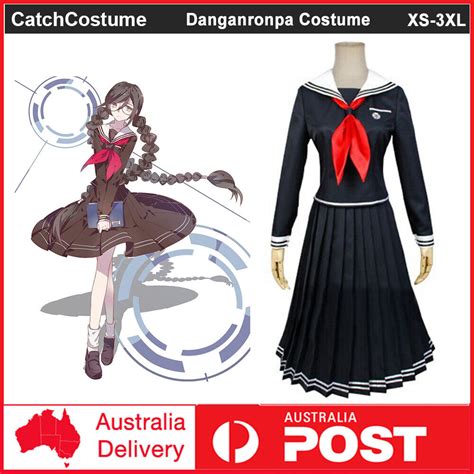 Danganronpa Dangan Ronpa Toko Fukawa Cosplay Costume High School