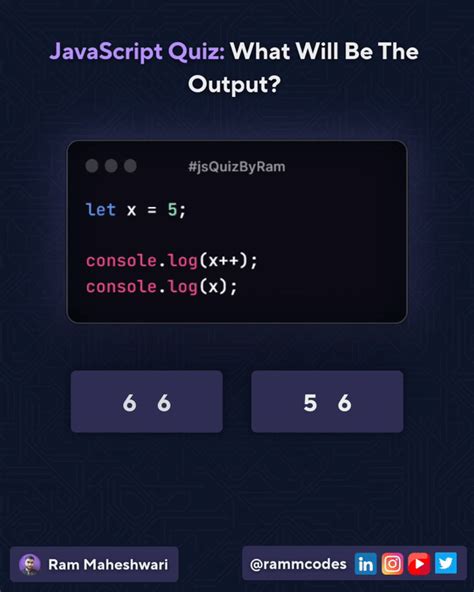 Ram Maheshwari ♾️ On Linkedin Jsquizbyram Html Css Javascript 100daysofcode