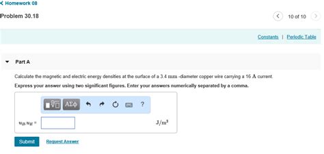 Solved Homework 08 Problem 30 18 10 Of 10 Constants Chegg Com