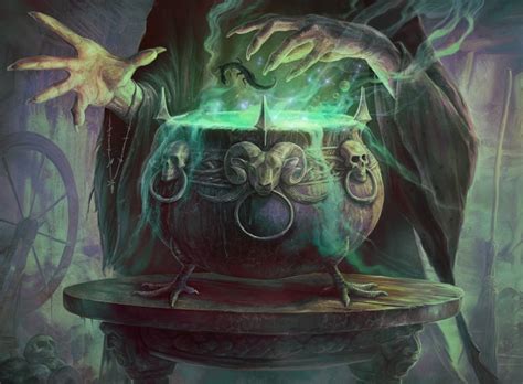 Witchs Cauldron Mtg Art From Core Set 2021 Set By Jason A Engle Art