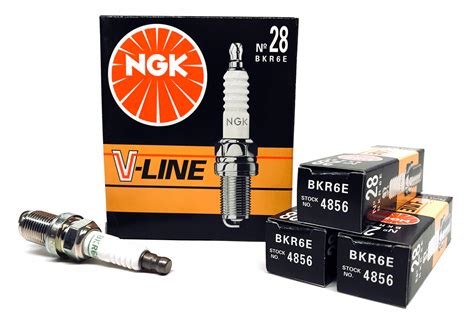 ŚWIECE ZAPŁONOWE NGK BKR6E V-LINE 28 KPL. 4SZT 4856 za 48 zł z KIELCE ...