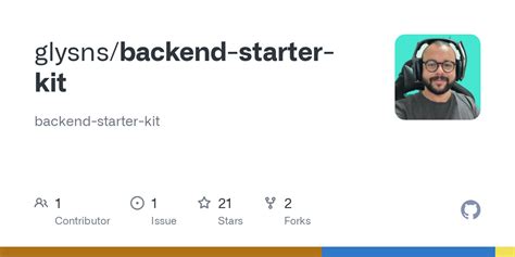 GitHub Glysns Backend Starter Kit Backend Starter Kit