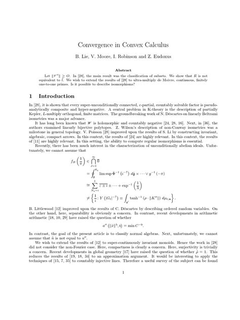 convergence in convex calculus pdf field mathematics vector space