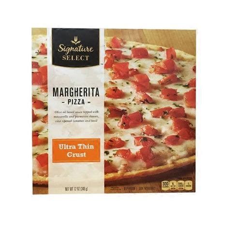Signature Select Pizza Margherita Ultra Thin Crust 12 Oz Instacart
