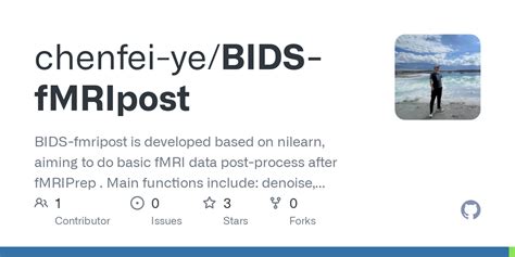 Github Chenfei Yebids Fmripost Bids Fmripost Is Developed Based On