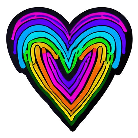 Create Rainbow Hearts Clipart Creative Fabrica