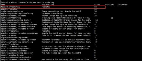 Docker Docker Rocketmq Docker Rocketmq Csdn